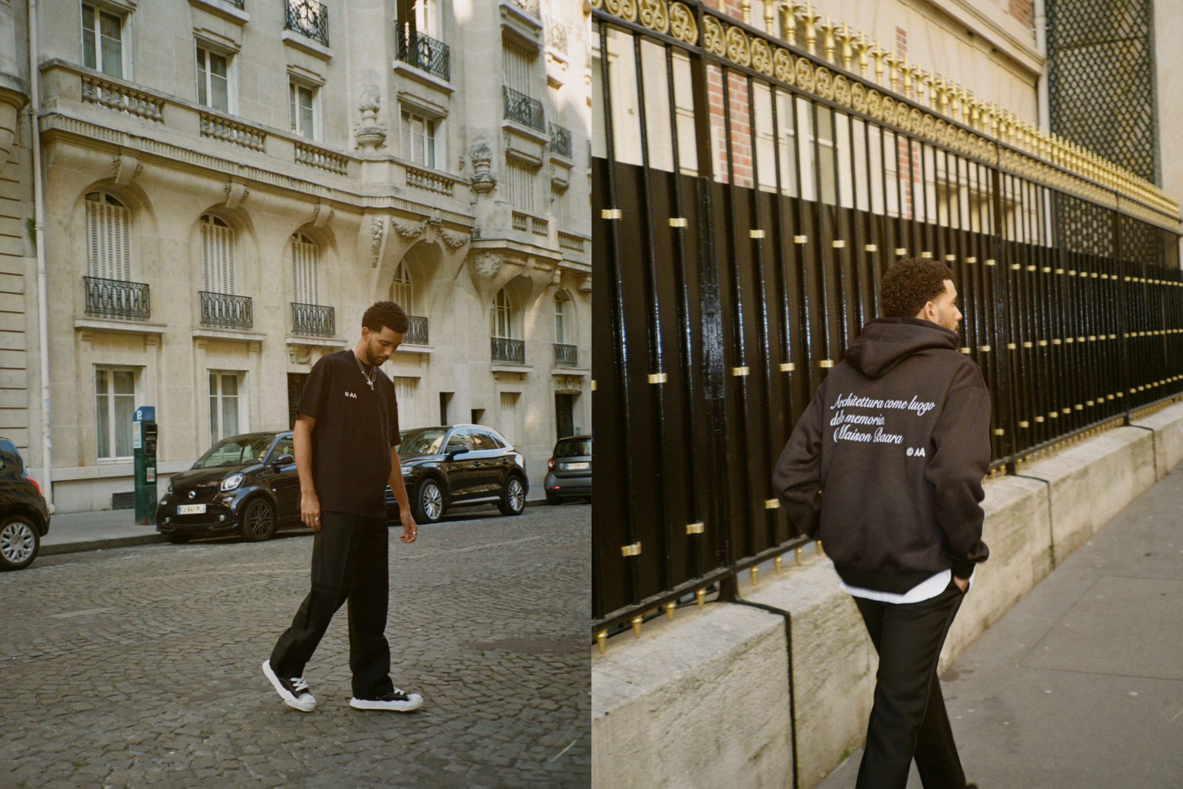 La jeune marque © BAARA sort sa première collection entre architecture ...