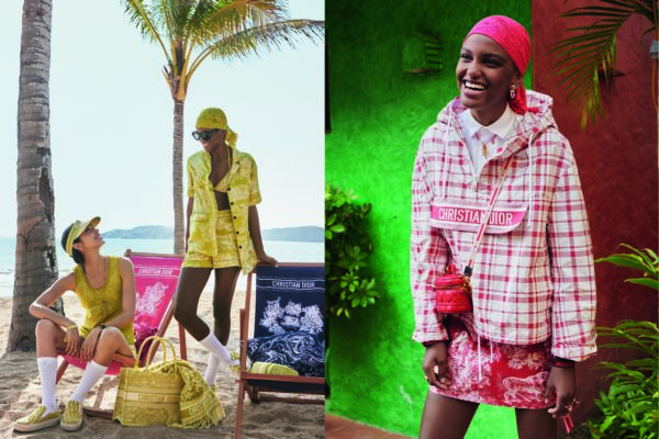 Dior dévoile ses articles de plage avec sa collection Dioriviera