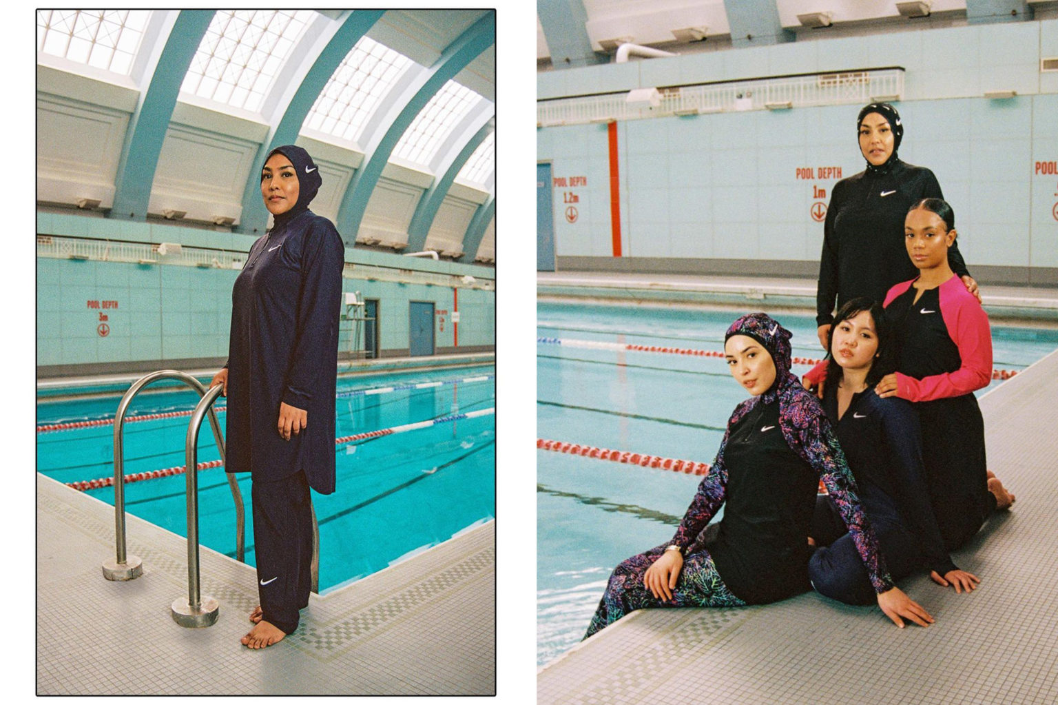 Nike lance sa collection de Modest Swimwear avec le collectif Muslim ...