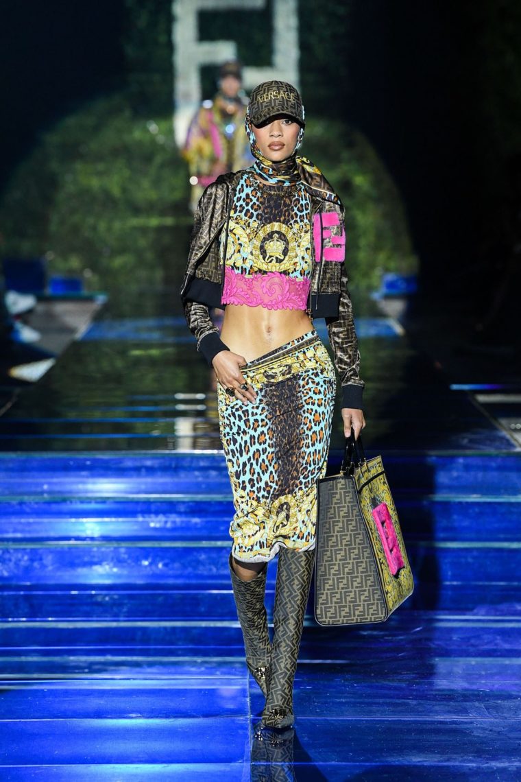 Versace x Fendi : tous les looks du défilé