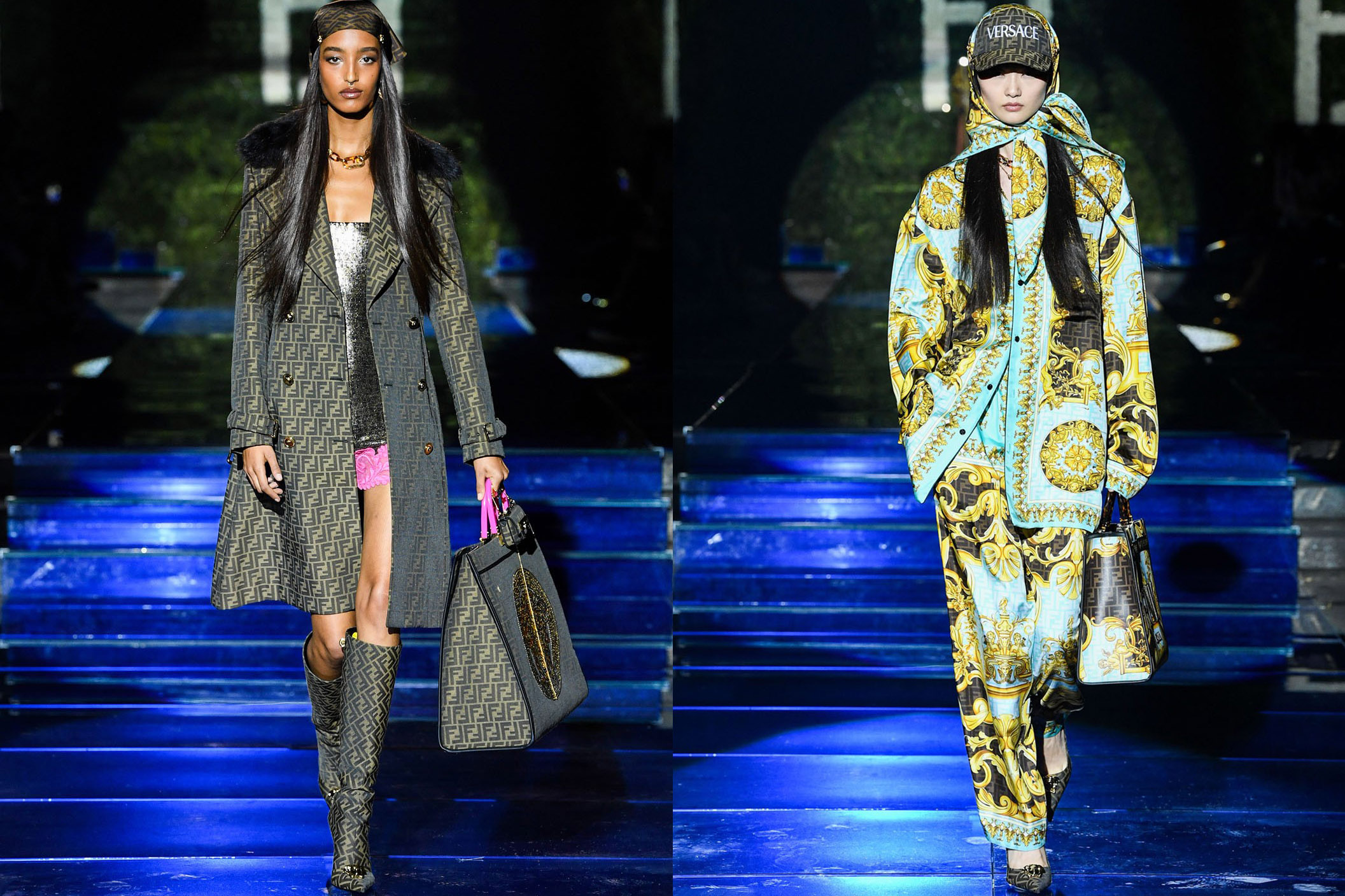 Versace x Fendi : tous les looks du défilé