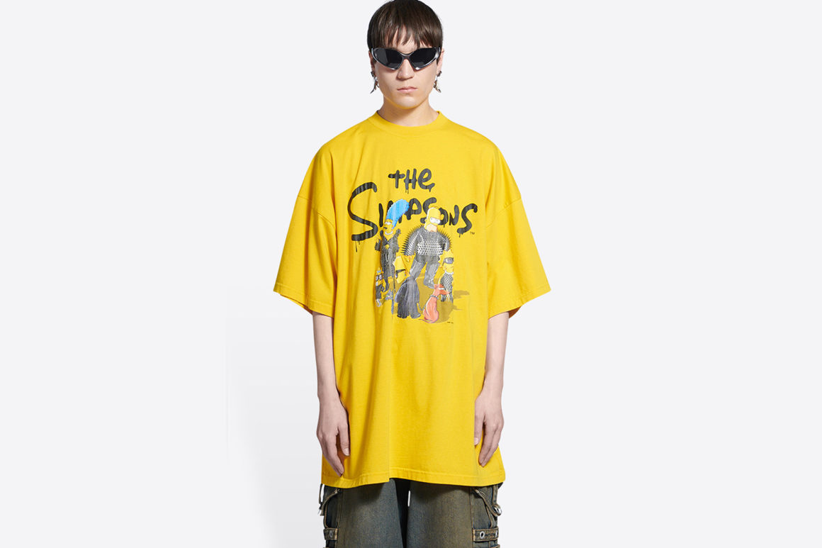 Balenciaga sort sa collection dédiée aux Simpsons