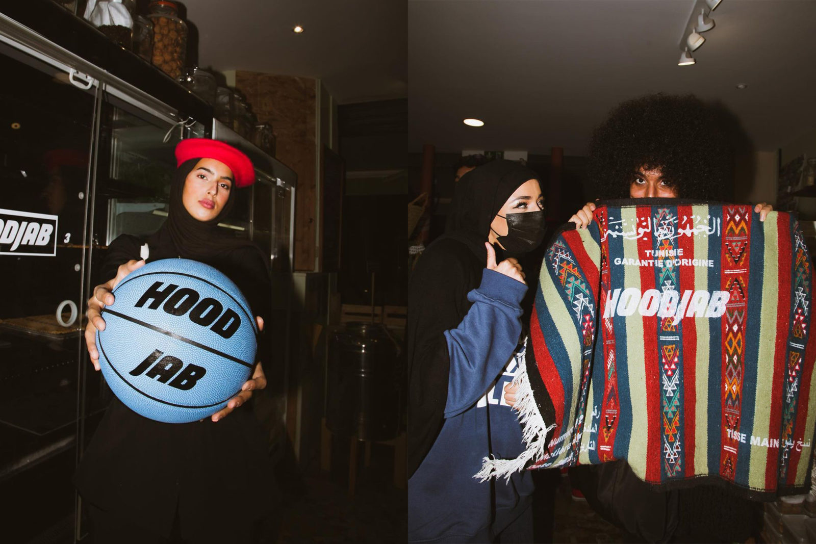HOODJAB™ dévoile son nouveau drop entre tapis tunisiens et ballon de basket