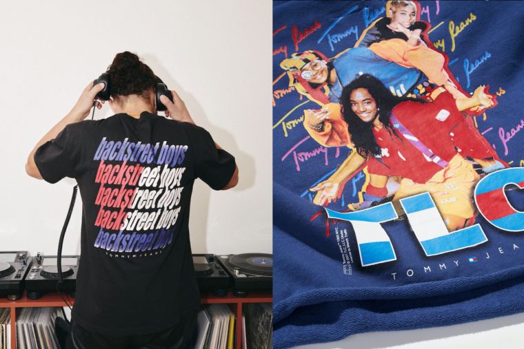Tommy Hilfiger sort un merch hommage aux TLC et à Britney Spears