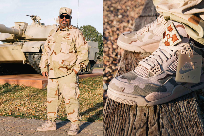 Air Jordan : Aleali May dévoile une paire entièrement camo