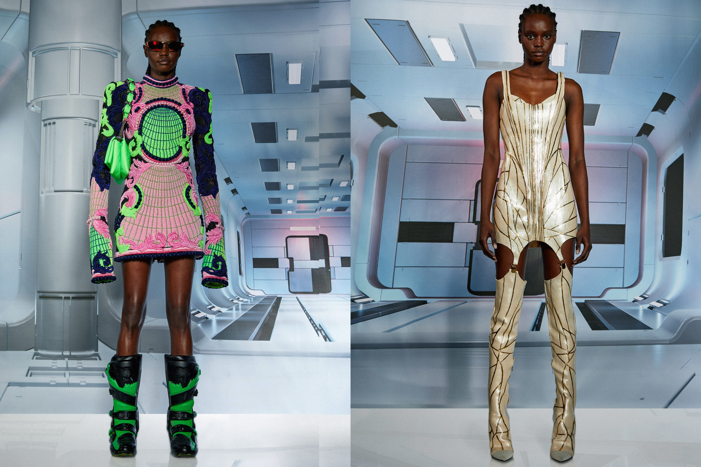 Balmain : Olivier Rousteing prouve que too much is never too much