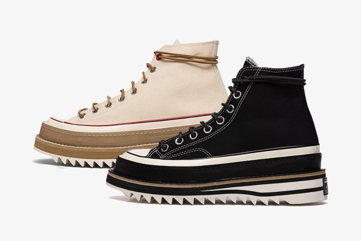 Converse : Des Chuck 70 à semelle crantée aux allure couture