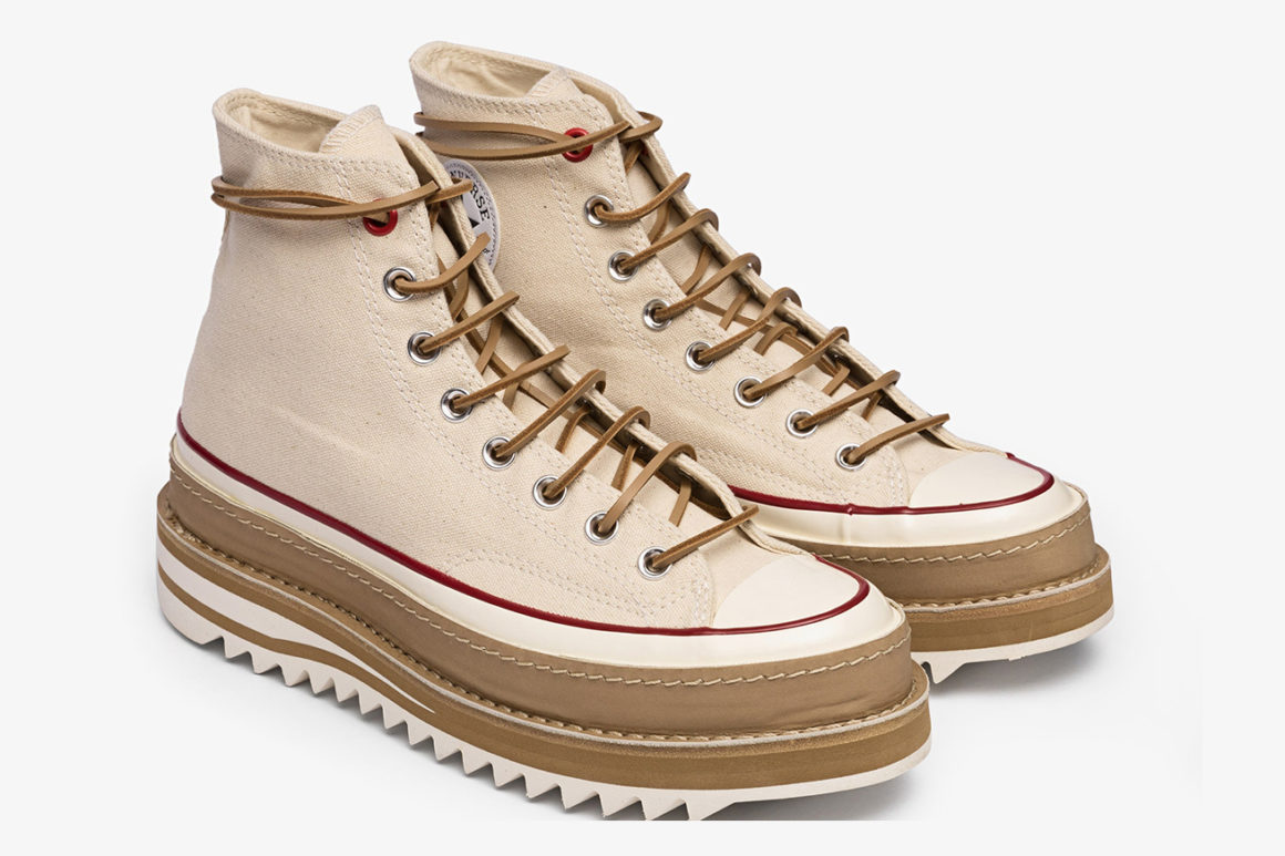 Converse : Des Chuck 70 à semelle crantée aux allure couture