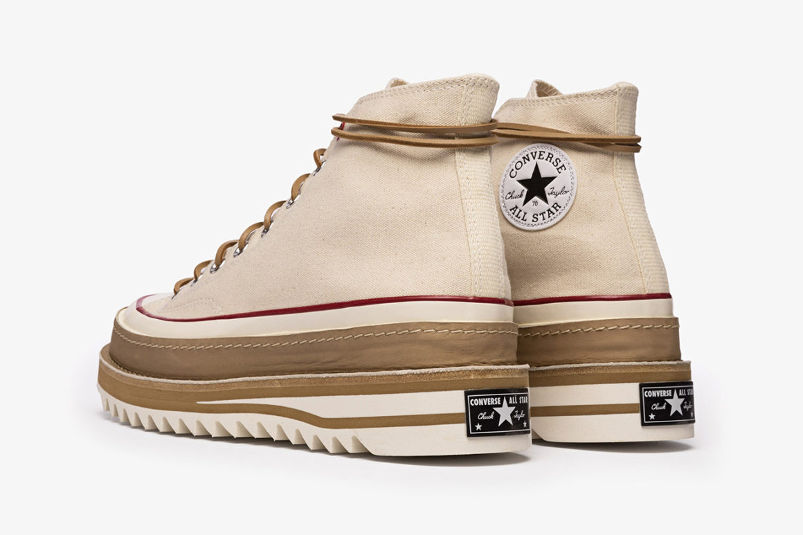 Converse : Des Chuck 70 à semelle crantée aux allure couture