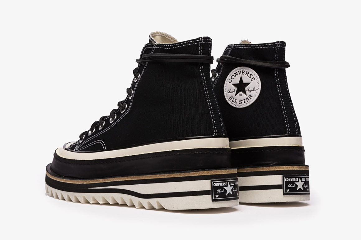 Converse : Des Chuck 70 à semelle crantée aux allure couture