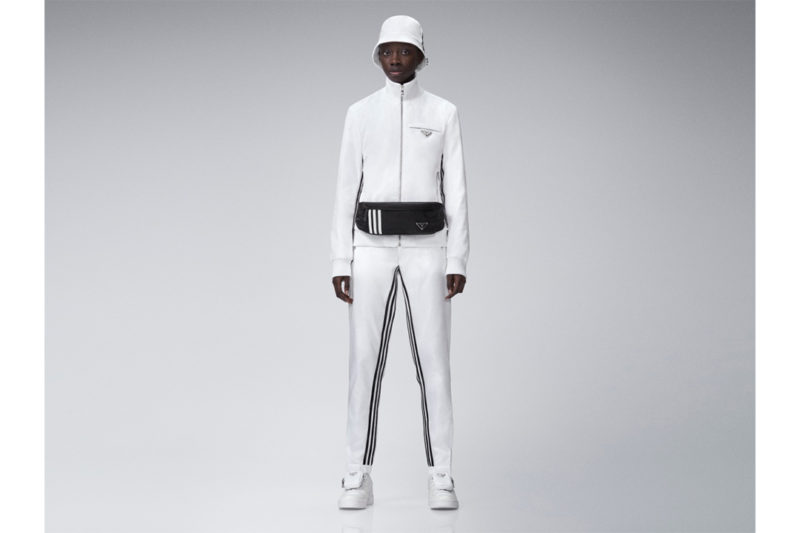 Prada et adidas dévoilent pour la première fois des pièces textile