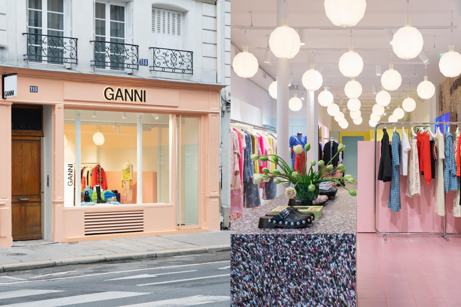 Ganni ouvre une boutique à Paris