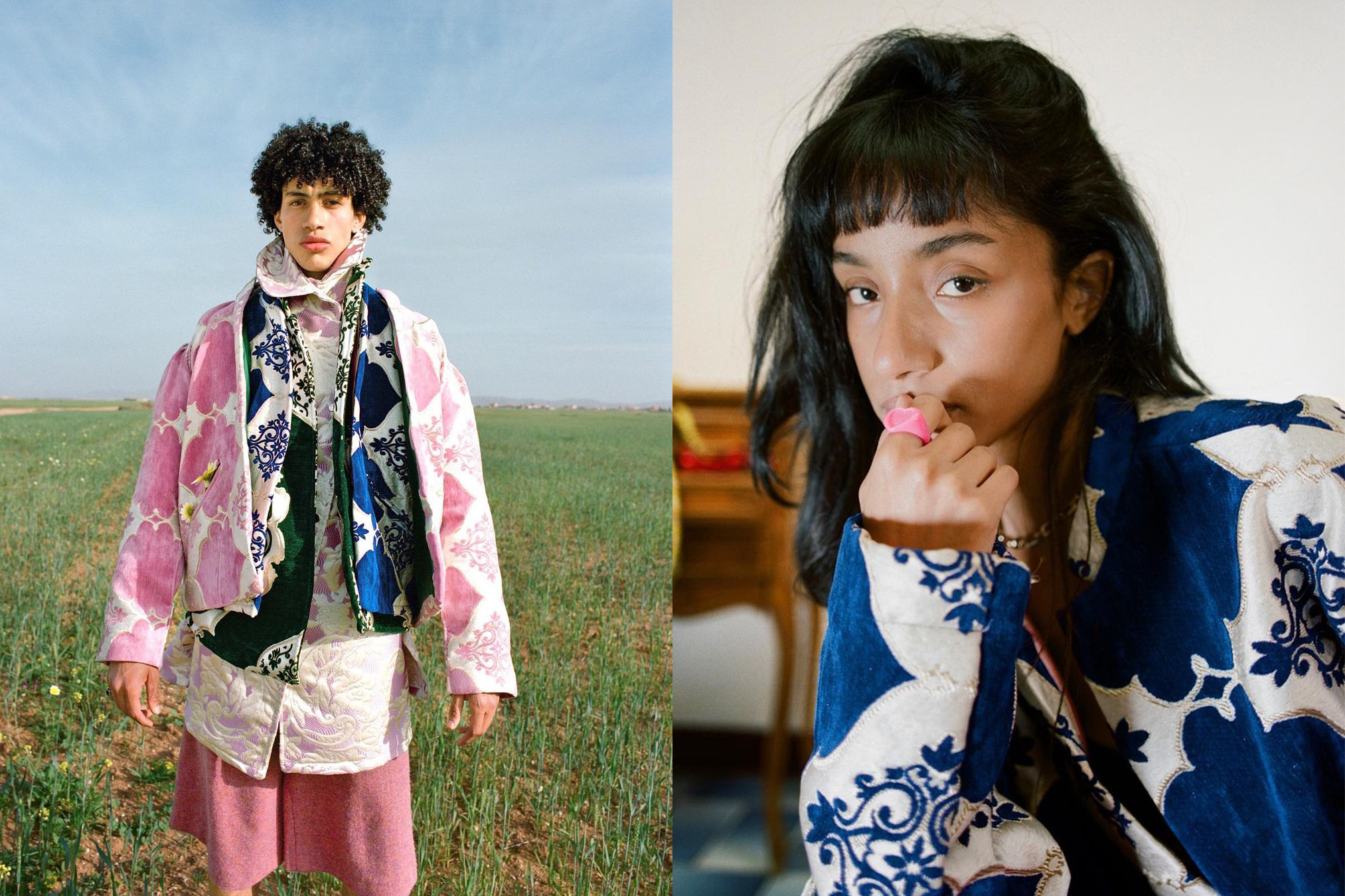 Le label Zoubida s'inspire des salons marocains pour en faire des vêtements