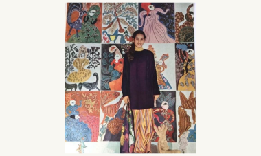 Baya, icône de la peinture algérienne, s'expose à Paris