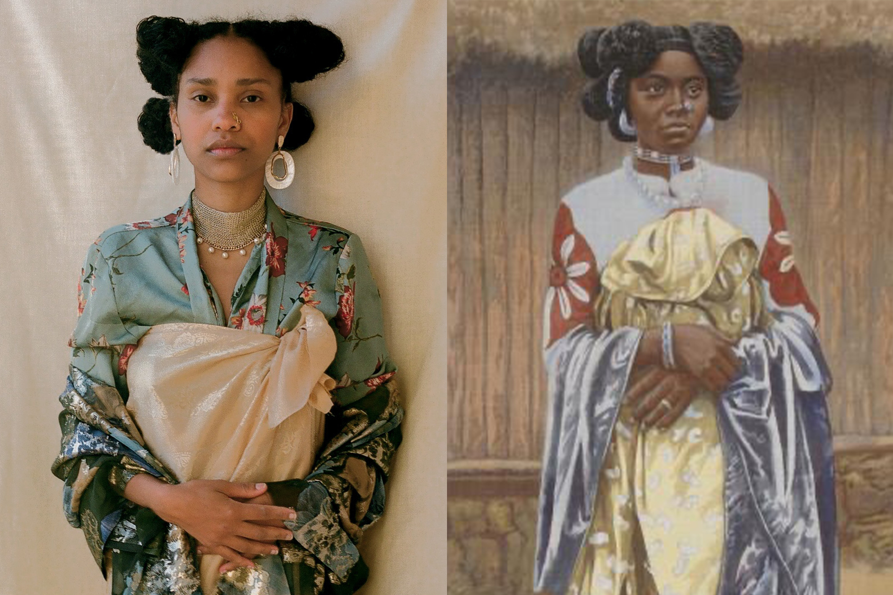 Autoportraits et peintures malgaches comme moyen de reconnexion