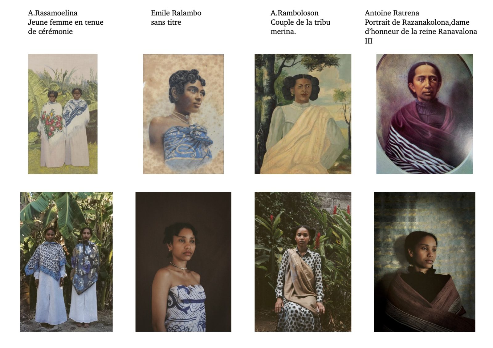 Autoportraits et peintures malgaches comme moyen de reconnexion
