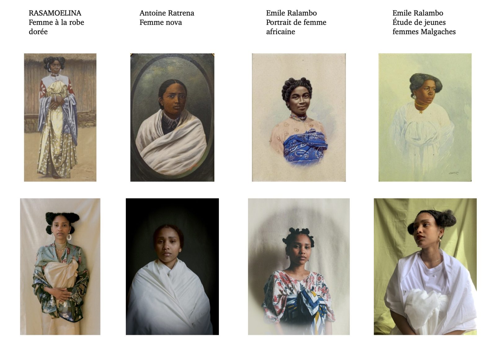 Autoportraits et peintures malgaches comme moyen de reconnexion