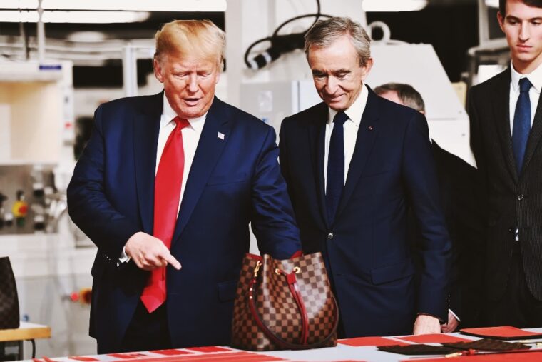 Bernard Arnault s'exprime sur sa relation avec Donald Trump